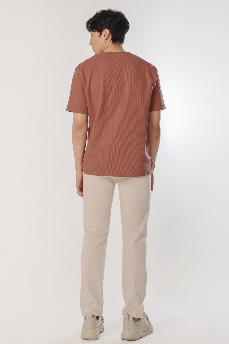 XAVIER DENIM JEANS (ECRU) | Lovet