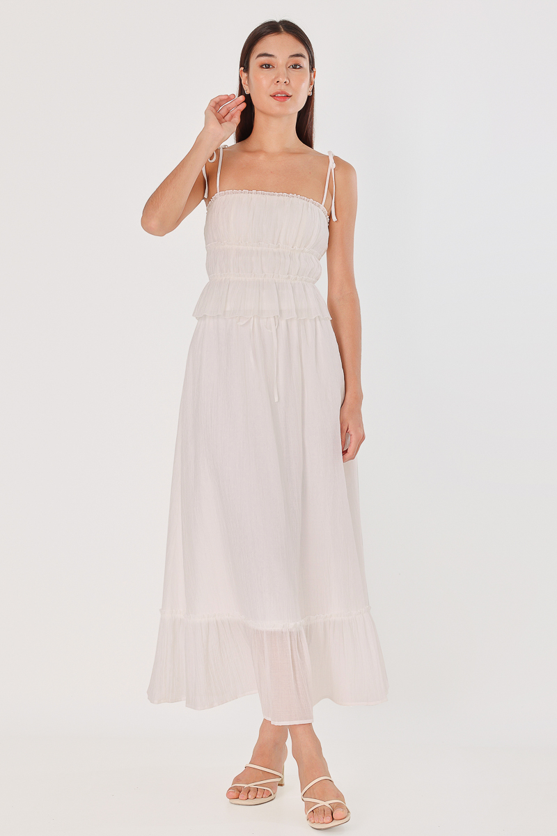 EVERLYN TEXTURED SKIRT SET | Lovet